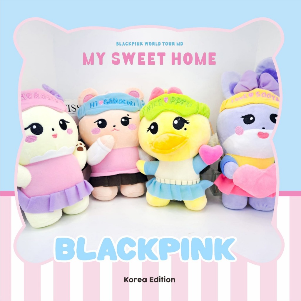 Jual UNOFFICIAL Boneka Blackpink World Tour MD My Sweet Home Doll Jisoo ...