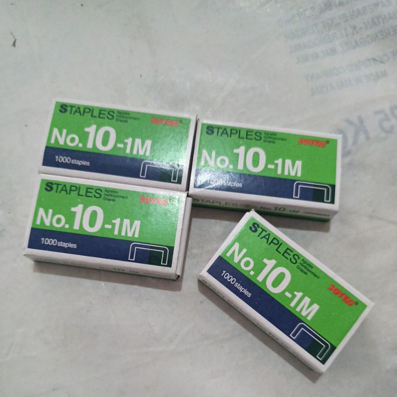 Jual atom staples no 10 ( 5 pak kecil ) | Shopee Indonesia