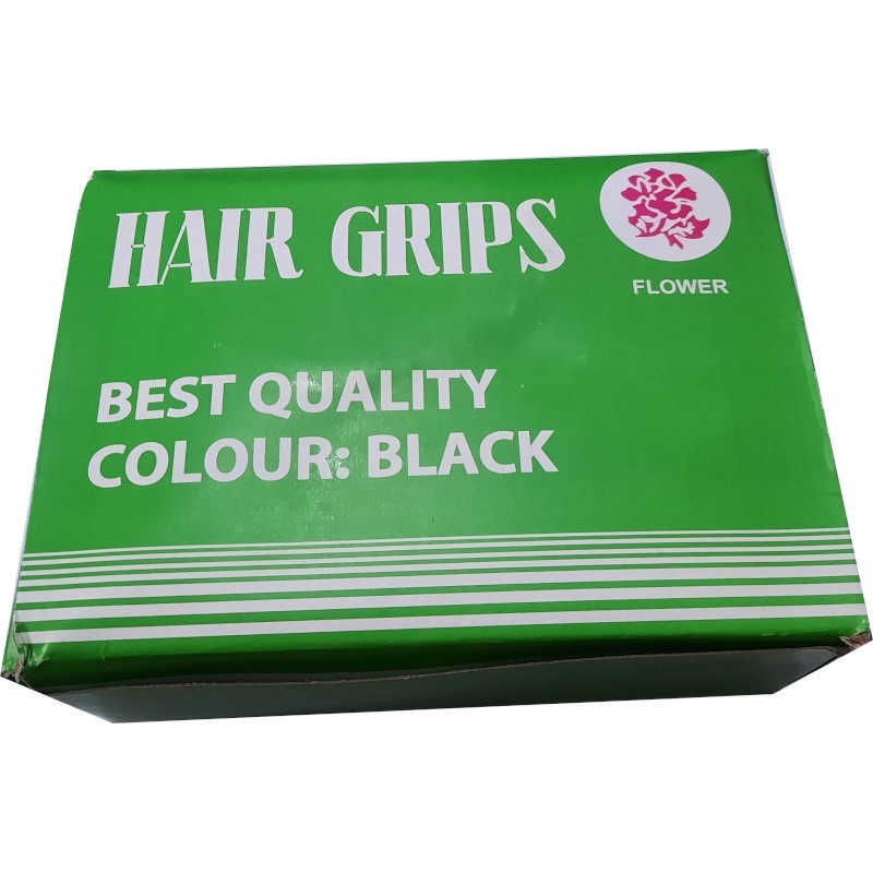Jual 1 dus Jepit Jepitan Rambut Lidi Hitam Besar Flower Brand 6 cm isi ...