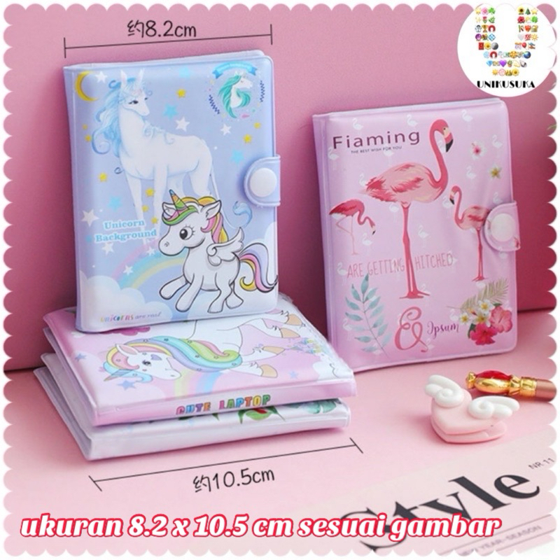 Jual [UNIKUSUKA] Buku Notebook Mini Diary lucu ada pen, to do list ...