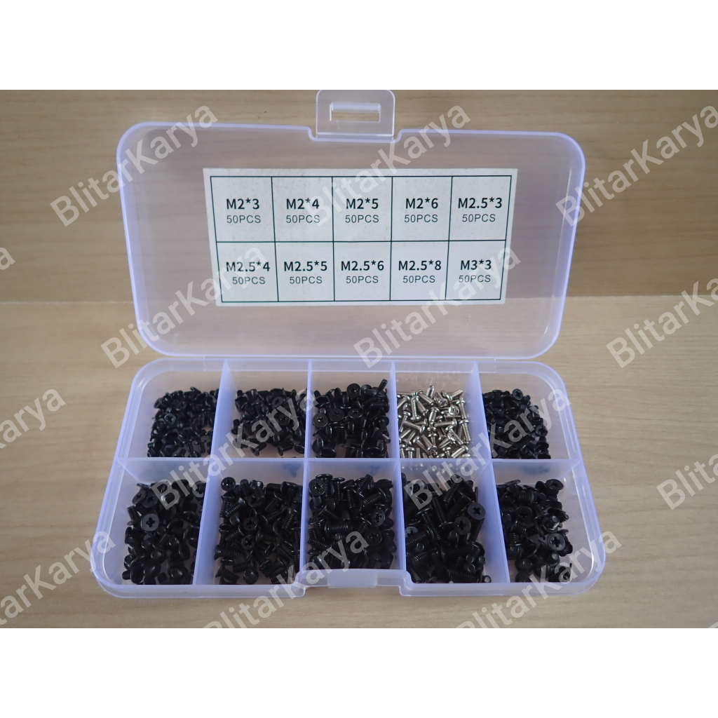 Jual Baut Laptop Notebook Universal 500 pcs | Shopee Indonesia