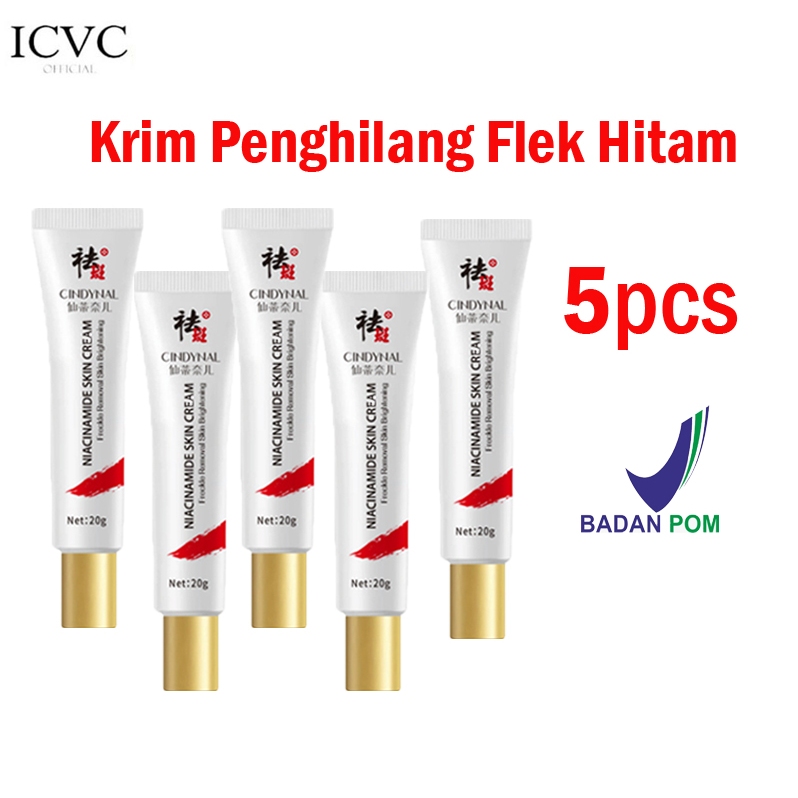 Jual [5PCS] BPOM CINDYNAL Niacinamide Skin Cream Remove Dark Spots Penghilang Flek Bintik hitam ...