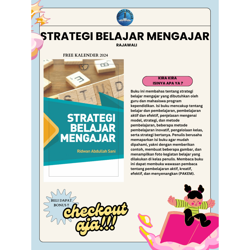 Jual Strategi Belajar Mengajar – Ridwan Abdullah Sani | Shopee Indonesia Jual Strategi Belajar Mengajar – Ridwan Abdullah Sani | Shopee Indonesia