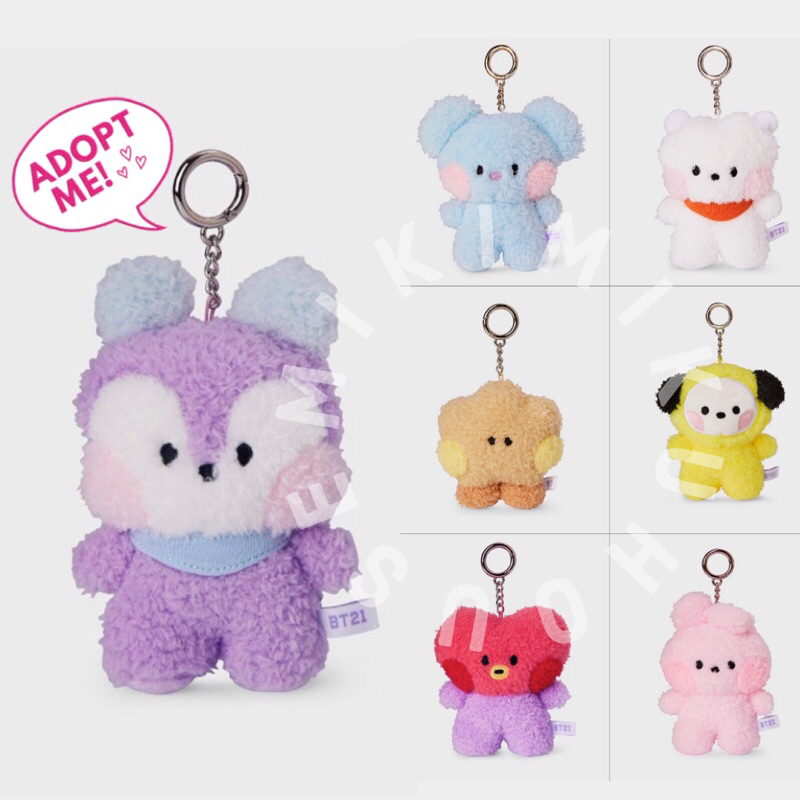 Jual BT21 MININI BAG CHARM DOLL KEYRING OFFICIAL GANTUNGAN BTS LINE FRIENDS KEY CHAIN RING BTS ...