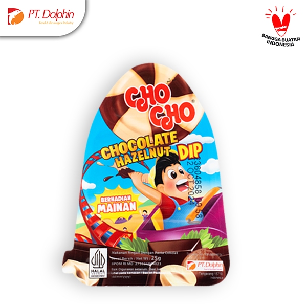 Jual CHO CHO Hazelnut Dip - rollercoaster chocolate wafer berhadiah | Shopee Indonesia