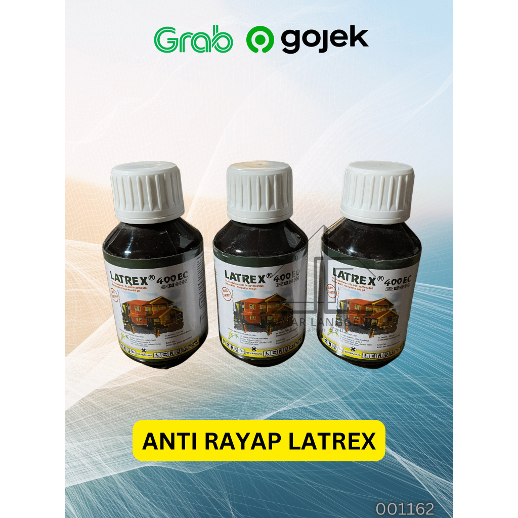 Jual OBAT RAYAP PALING AMPUH LATREX 400 EC 100ML ANTI RAYAP KAYU TANAH ...