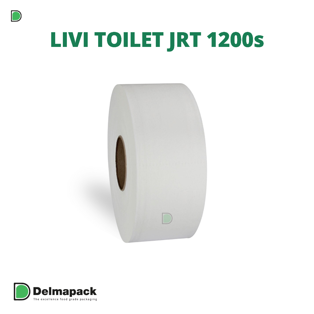 Jual Tissue Livi eco toilet jrt 1200's (Tissue roll JUMBO) / Tissue ...