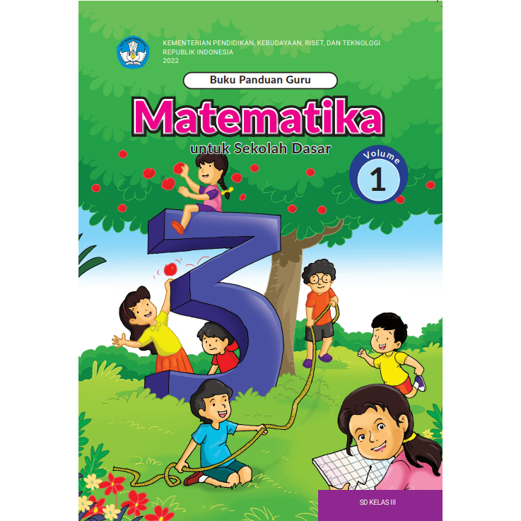 Jual BUKU GURU KELAS 3 MTK VOL 1 K21 - Kemendikbudristek - Buku Panduan Guru Matematika untuk ...
