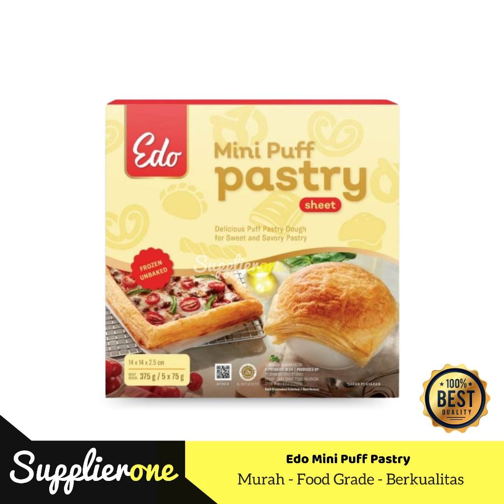 Jual Edo Mini Puff Pastri / Puff Pastry / Pastry Instant / Kulit Puff ...