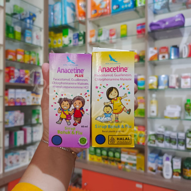 Jual ANACETIN SIRUP 60 ML DAN ANACETIN PLUS SIRUP 60 ML | Shopee Indonesia