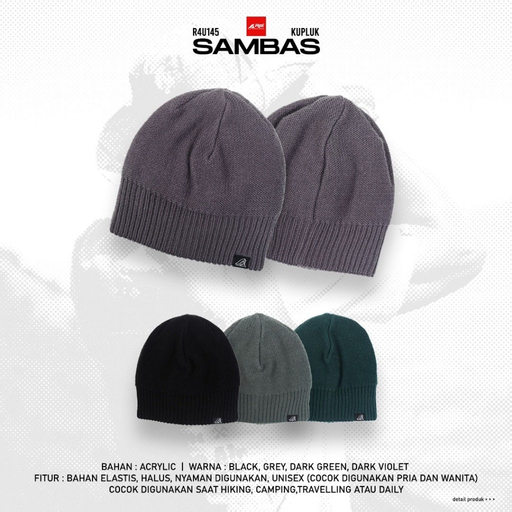 Jual Topi Kupluk Pria Sambas Arei Outdoorgear | Shopee Indonesia
