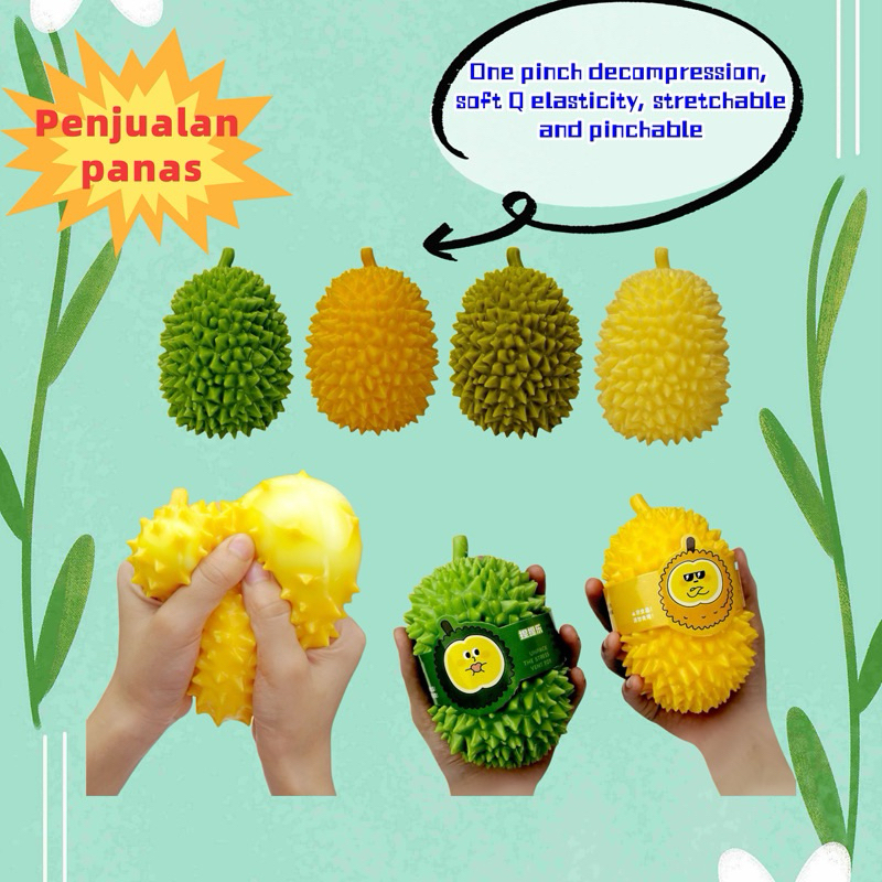 Jual Mainan Squishy Durian Mainan Pencet Anti Stress Gemes Lucu ...