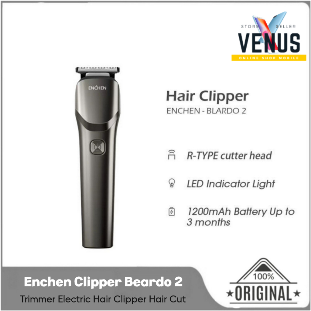 Jual ENCHEN Clipper Beardo 2 Powerful & Durable Motor Ultra Sharp All ...