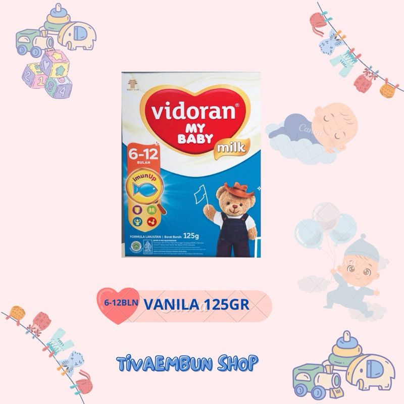 Jual ISI 4 PCS (125GRAM) = 500GRAM| VIDORAN MY BABY 6-12 BULAN 575 GRAM ...