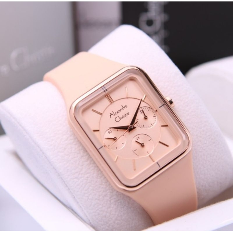 Jual Jam tangan wanita Alexandre Christie AC-2744 NEW | Shopee Indonesia
