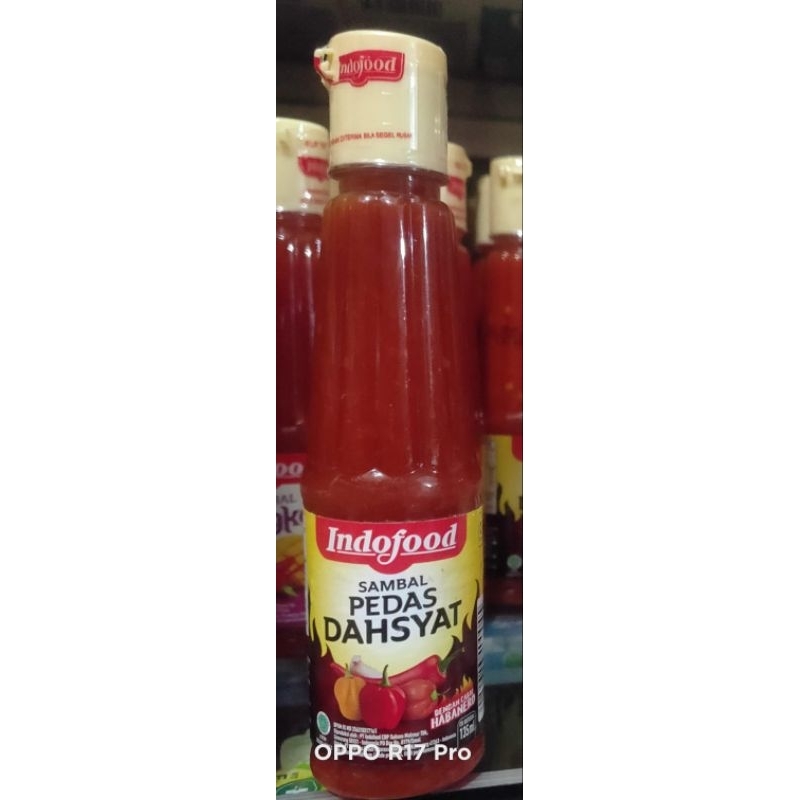 Jual Saos Sambal Indofood Botol 135 ml | Shopee Indonesia