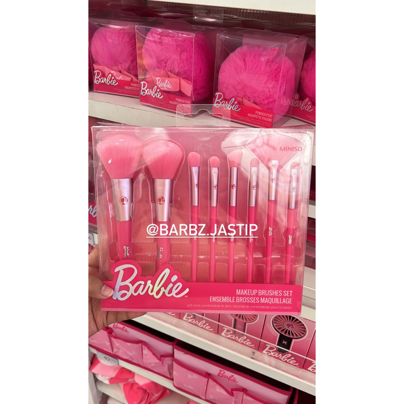 Jual MINISO BARBIE MAKEUP BRUSHES SET / BARBIE MAKEUP BRUSH | Shopee ...