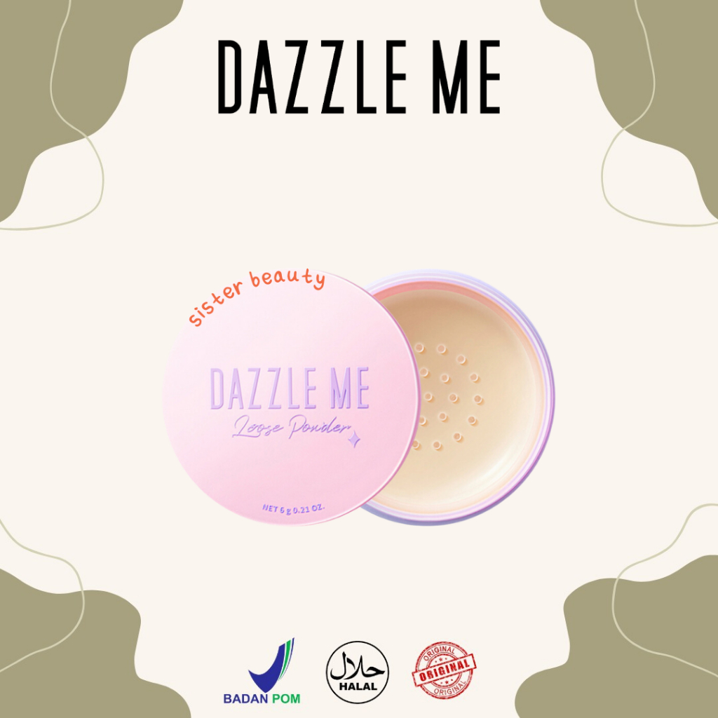 Jual SisterBeauty - Dazzle Me Always Setting Loose Powder BPOM | Super ...
