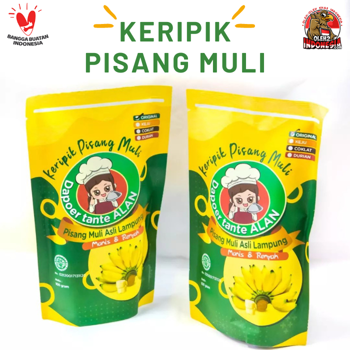 Jual KERIPIK PISANG MULI MANIS KHAS LAMPUNG/KRIPIK PISANG MULI | Shopee ...