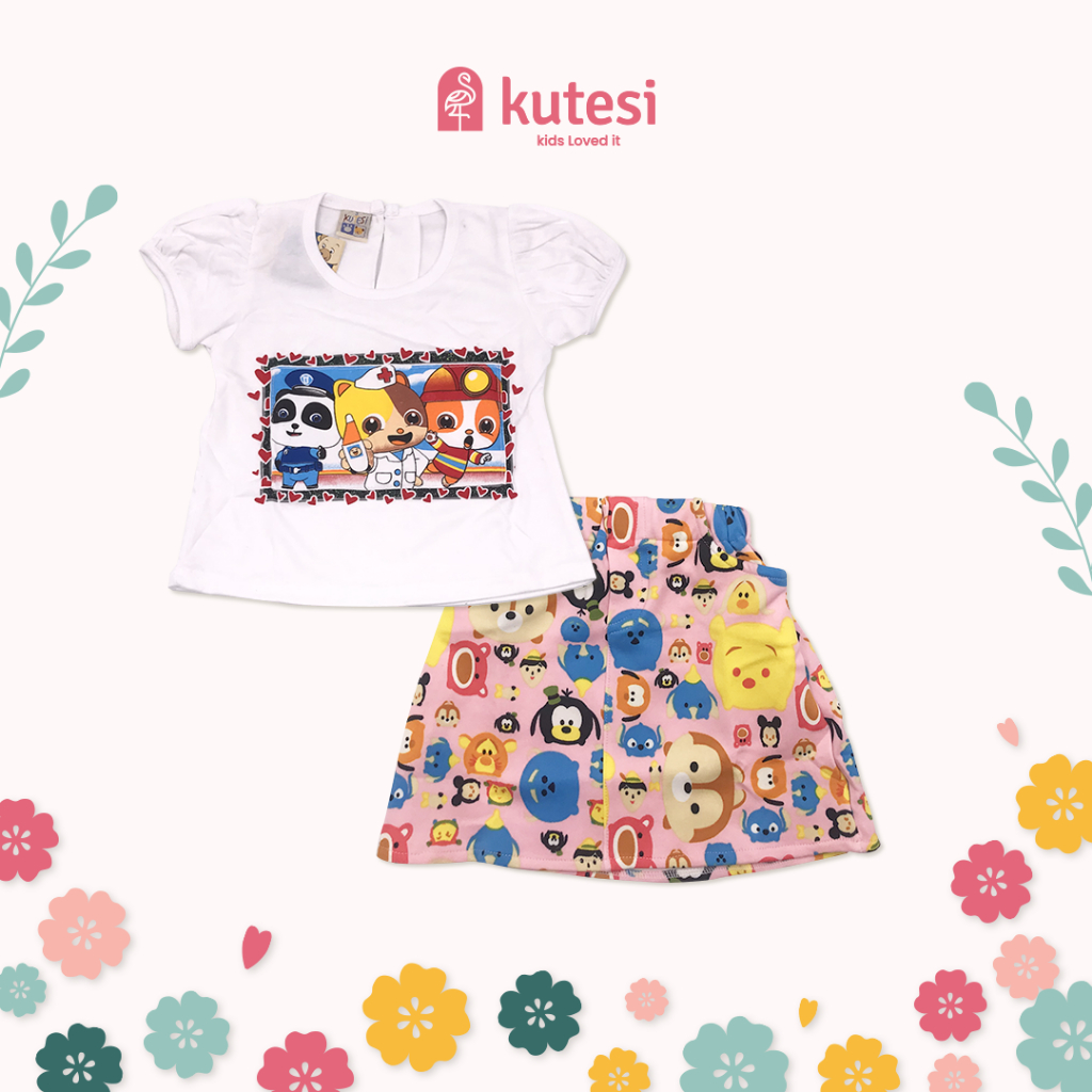 Jual Kutesi Baby - KTI0044 Set - Set Anak Perempuan | Shopee Indonesia