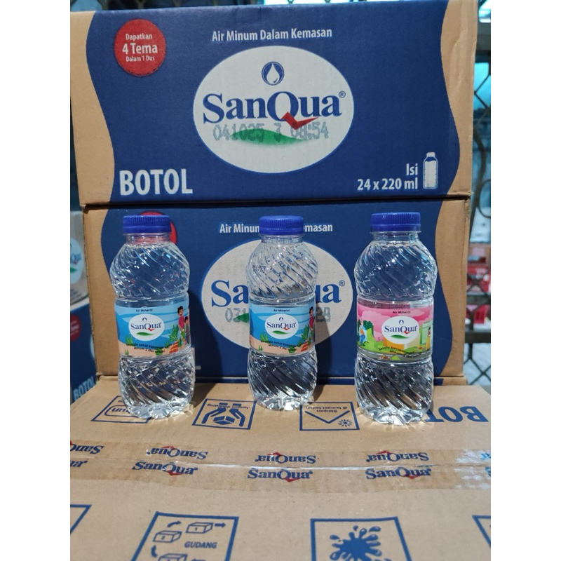 Jual SANQUA BOTOL MINI 220 ML | Shopee Indonesia
