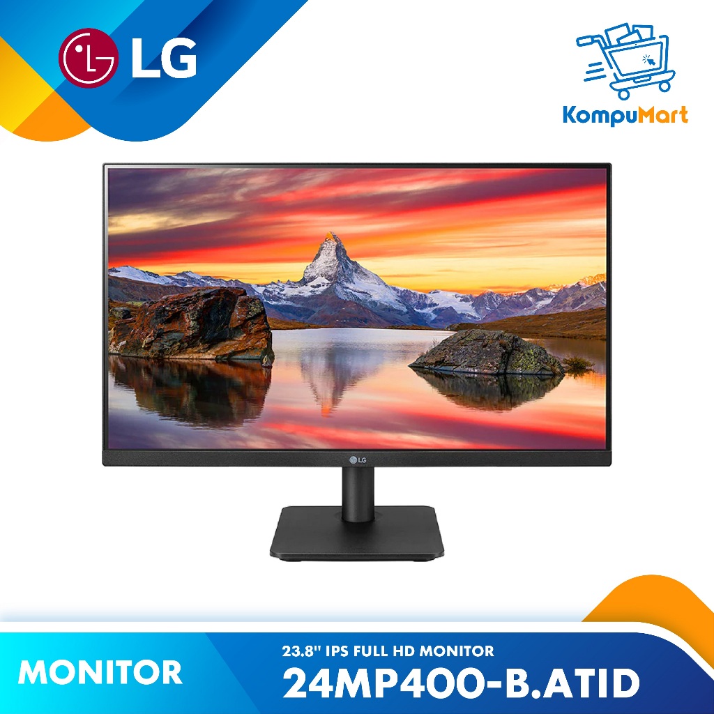 Jual LED Monitor LG 24 Inch " 24MP400-B HD IPS AMD FreeSync 75Hz HDMI ...