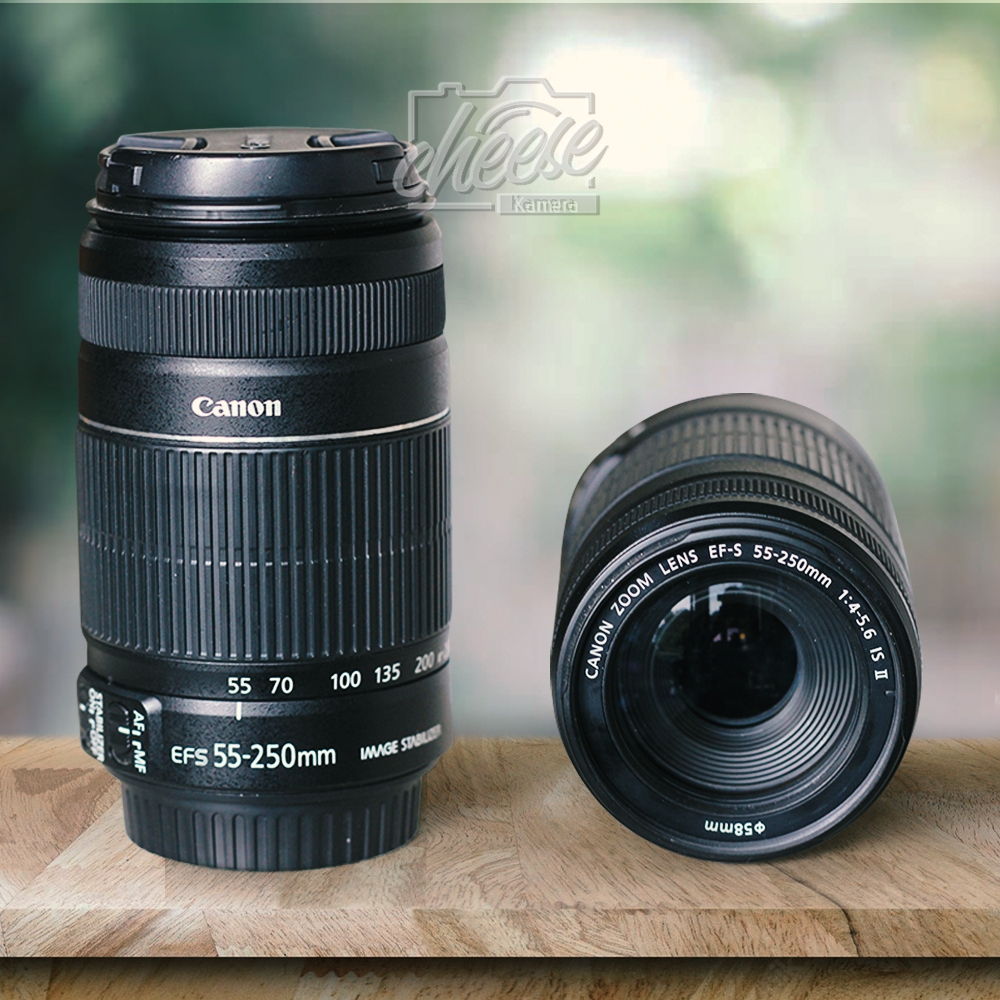 Jual LENSA TELE CANON 55-250MM IS II BLUR JUARA AUTOFOKUS CEPAT ...