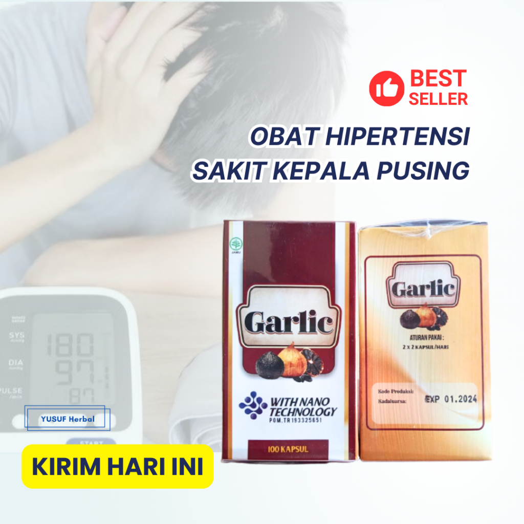 Jual Obat Penurun Hipertensi Herbal Darah Tinggi dan Kolestrol ...