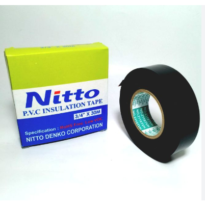 Jual Isolasi Nitto - Isolasi Listrik- Isolasi PVC Nitto 3/4 INC LAKBAN ...
