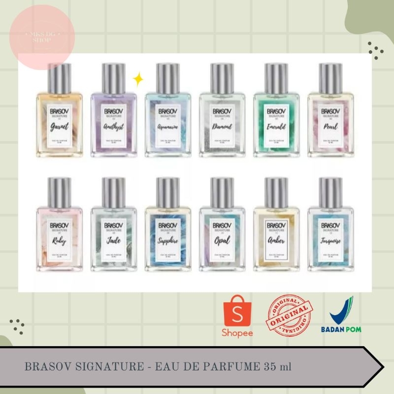 Jual BRASOV SIGNATURE EAU DE PARFUM ORIGINAL | Shopee Indonesia
