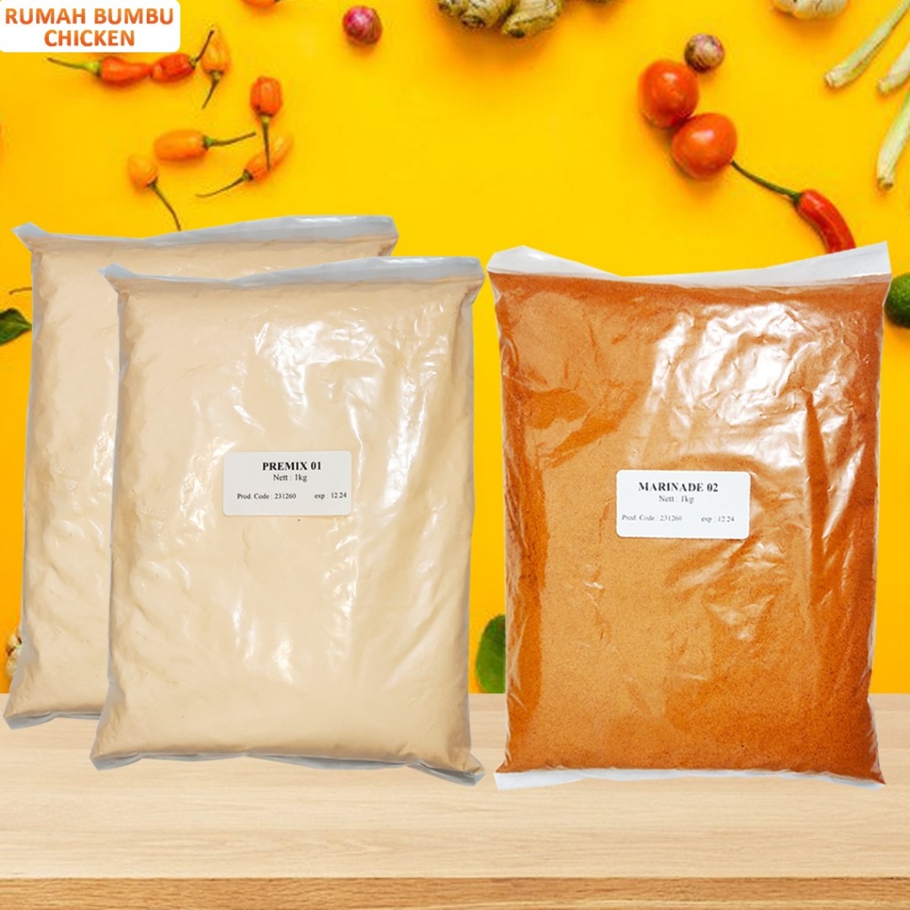 Jual Paket Premix 2 Kg dan Marinade 1 Kg | Shopee Indonesia
