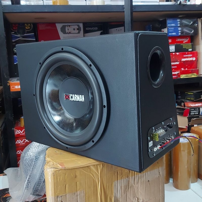 Jual Subwoofer aktif 12inc CARMAN CM-1278_UNIVERSAL bisa untuk berbagai jenis mobil | Shopee ...