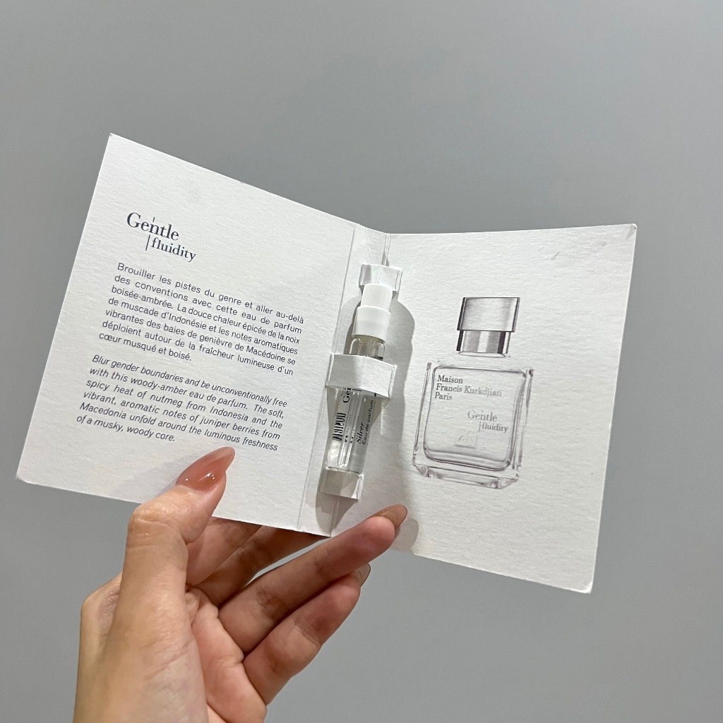Jual Maison Francis Kurkdjian Paris Gentle Fluidity Silver EDP Vial 2ml ...