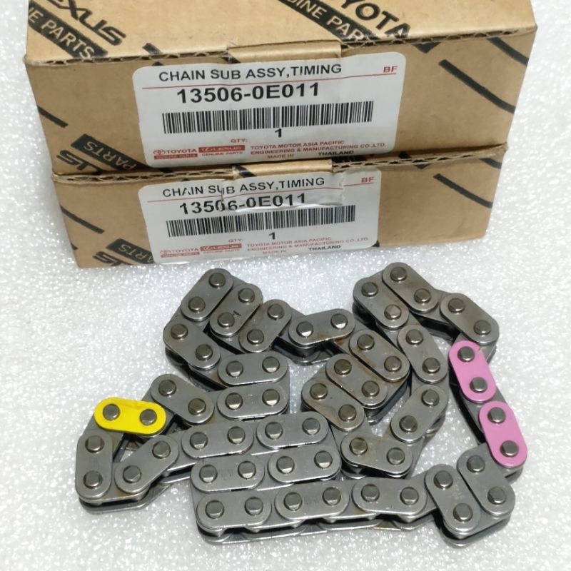 Jual Timing Chain Rantai Keteng No1 Pendek 2GD Innova Reborn Disel Fortuner VRZ Hilux Revo ...