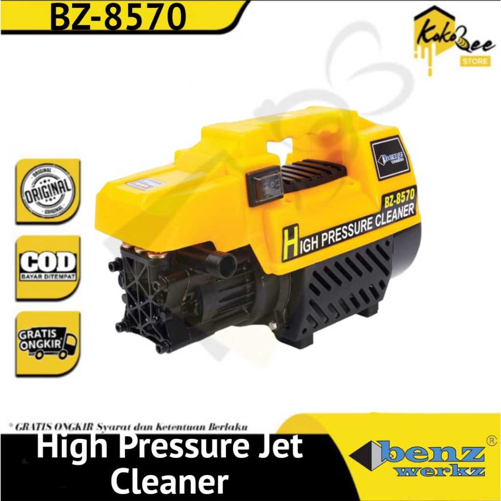 Jual BENZ WERKZ Mesin Cuci Steam Motor Mobil AC - Jet Cleaner High ...