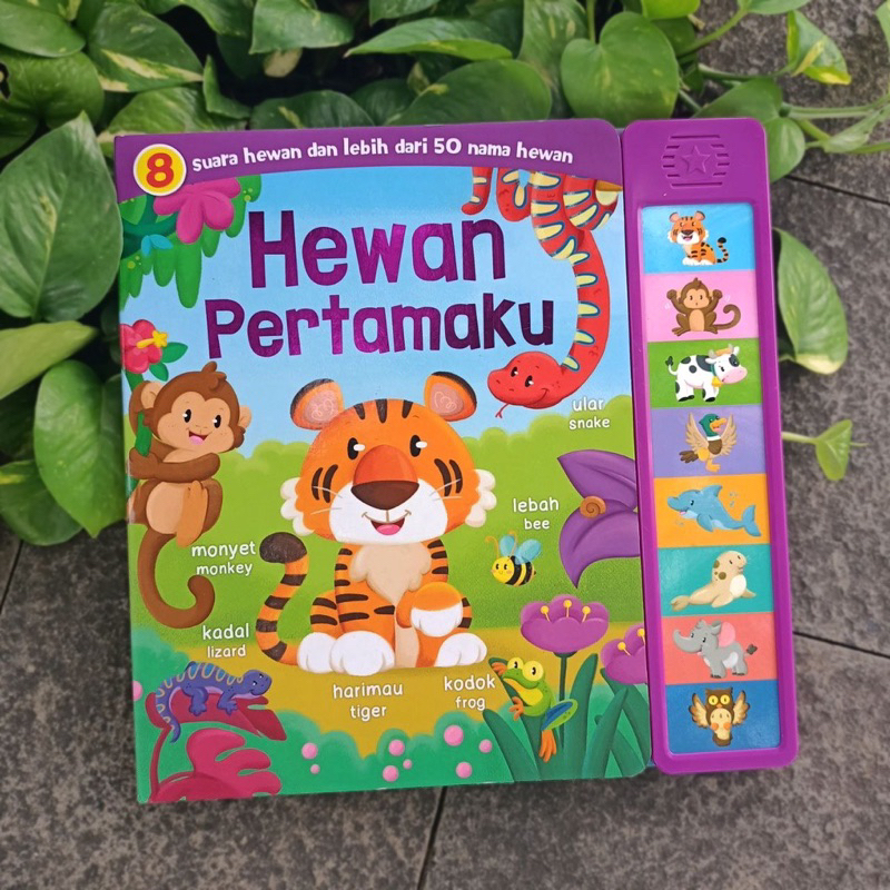 Jual Buku anak Hewan Pertamaku + Duara binatang sounds belajar membaca ...