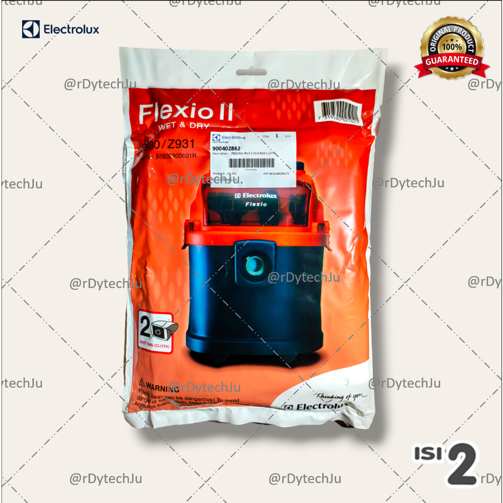 Jual Kantong Debu / Kantung Debu Electrolux Z 930 931 Flexio II ...