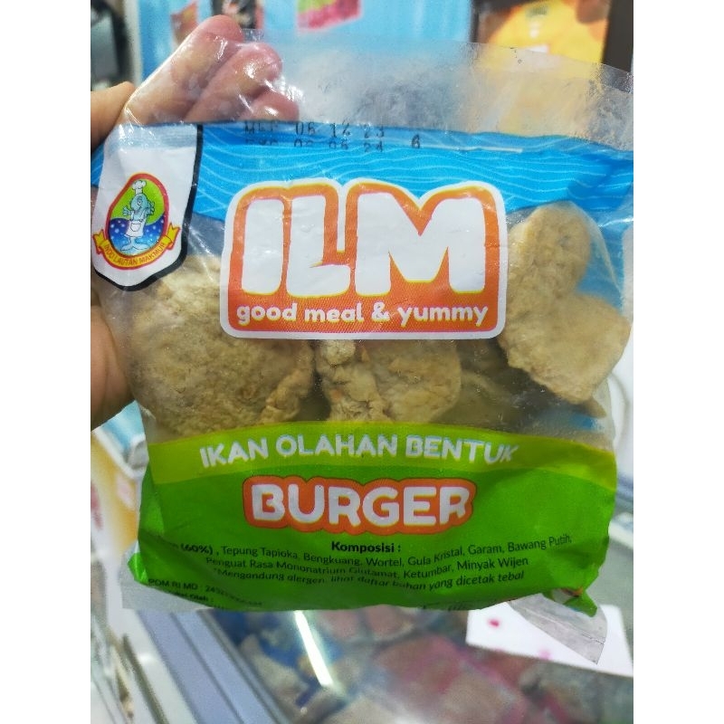 Jual ILM TEMPURA BENTUK BURGER 500G | Shopee Indonesia