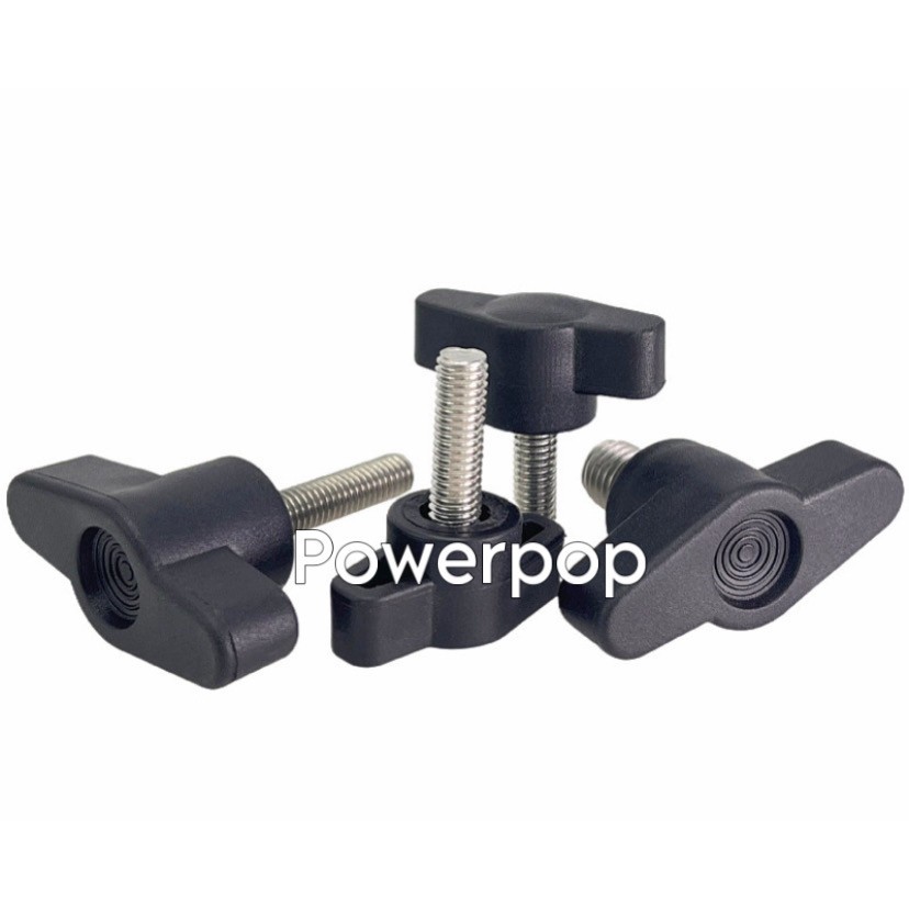 Jual M6 BAUT KNOP STAR / KNOB BINTANG M6 TEBAL / KNOP BAUT M6 PEGANGAN ...