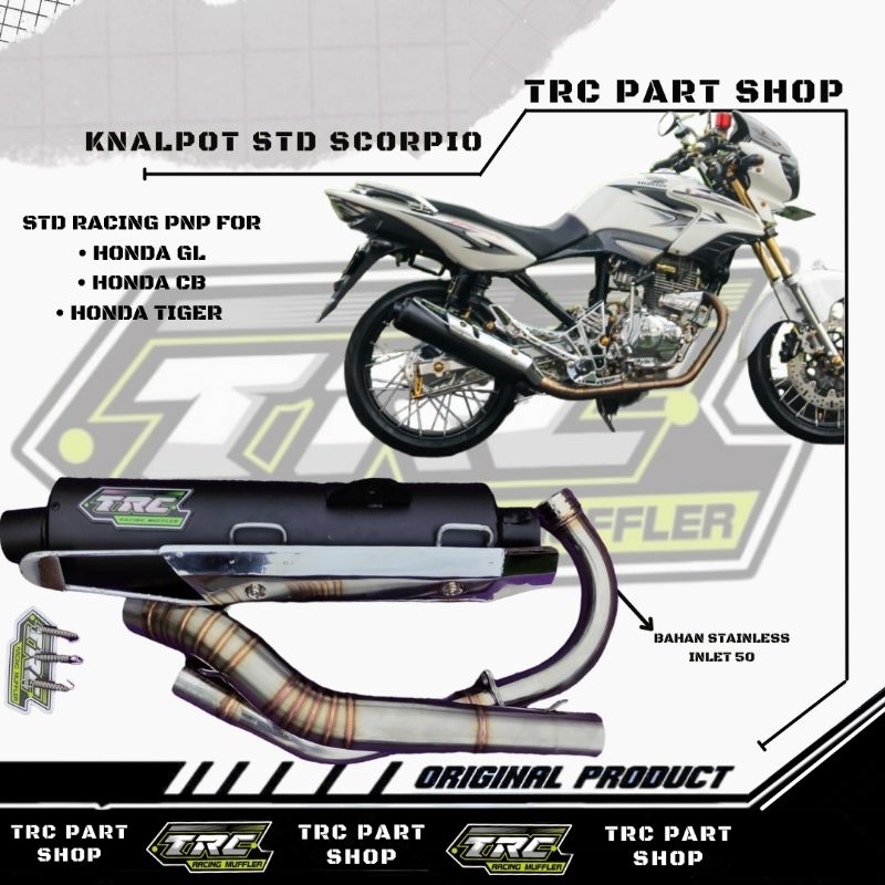 Jual KNALPOT SCORPIO PNP TIGER MP GL TRC MUFFLER | Shopee Indonesia