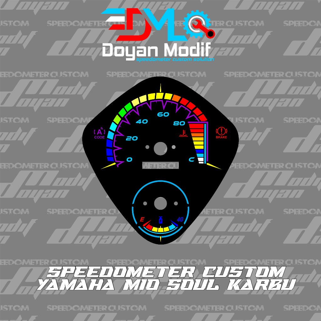Jual Speedometer Custom Yamaha Mio Soul Karbu | Shopee Indonesia