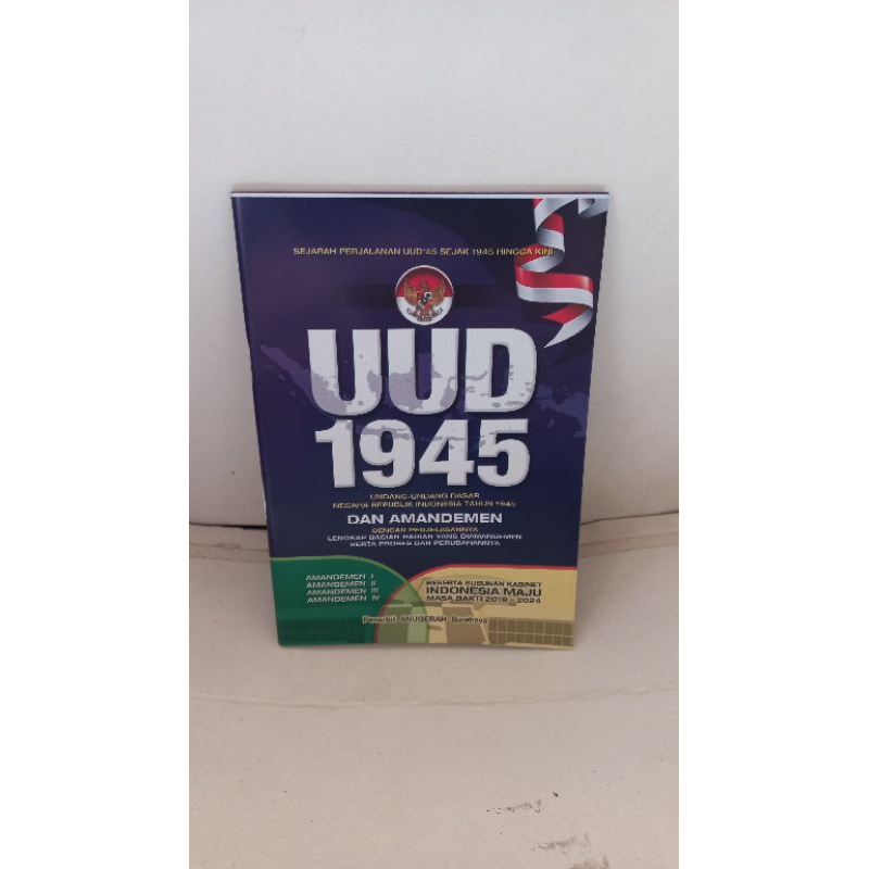 Jual BUKU UUD 1945 buku uud 1945 buku UUD 1945 Ukuran 15x10 | Shopee ...