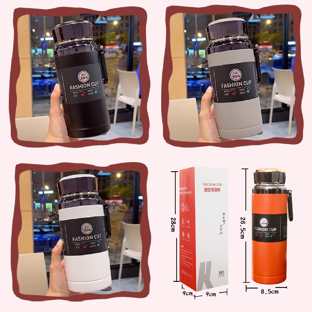 Jual Botol Minum Termos Air Panas / Dingin Tahan Lama Desain Modern ...