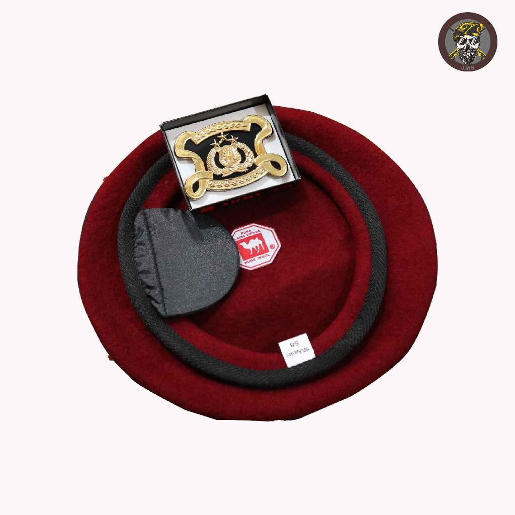 Jual baret Reskrim merk camel+emblem | Shopee Indonesia