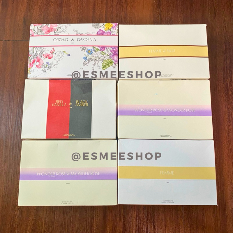 Jual Preloved Botol Parfum Zara Bundle 90mL (Refillable) | Shopee Indonesia