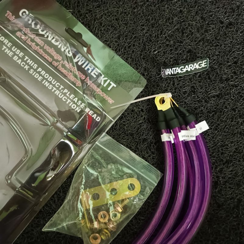 Jual Kabel Grounding Honda Vario LED 125 150 HKS Grounding Wire Kit ...