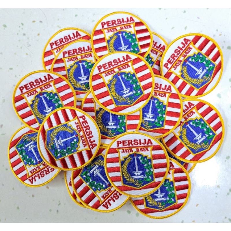 Jual Logo persija Bordir ukuran 7cm dan 8cm Logo jakmania | Shopee ...