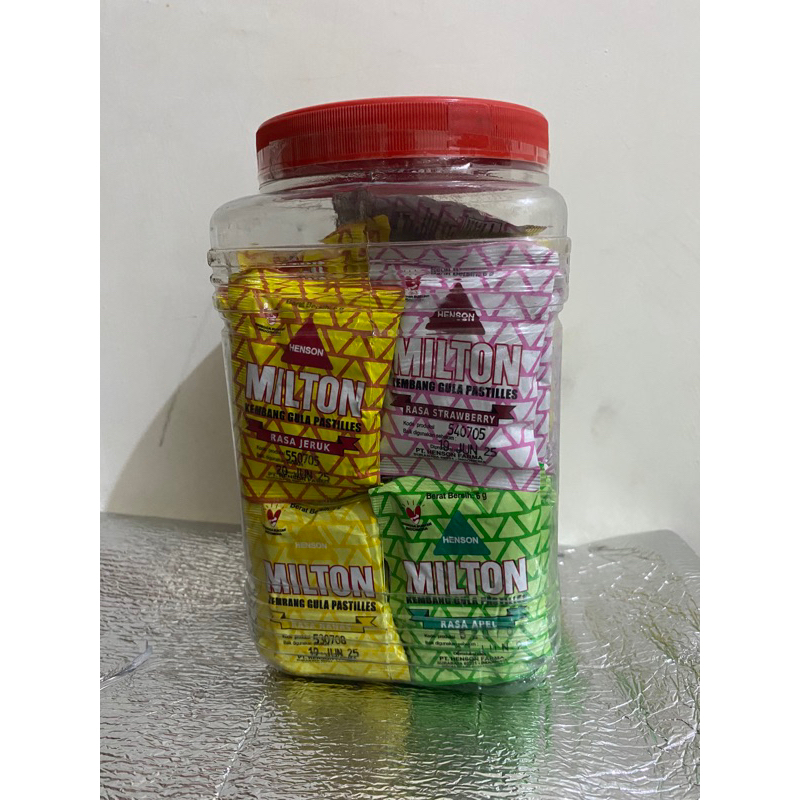Jual Permen MILTON // permen kesehatan // permen jadul // 60sachet ...