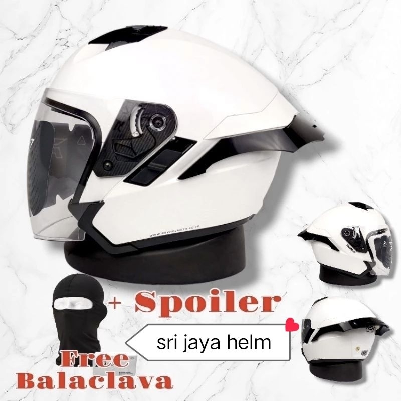 Jual HELM RSV SV 300 PAKET GANTENG FREE SPOILER DAN BALAKELAPA | Shopee ...