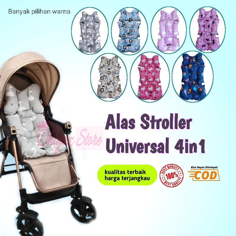 Jual Alas Stroller Bayi Universal 4in1 / Alas Stroller Empuk ...